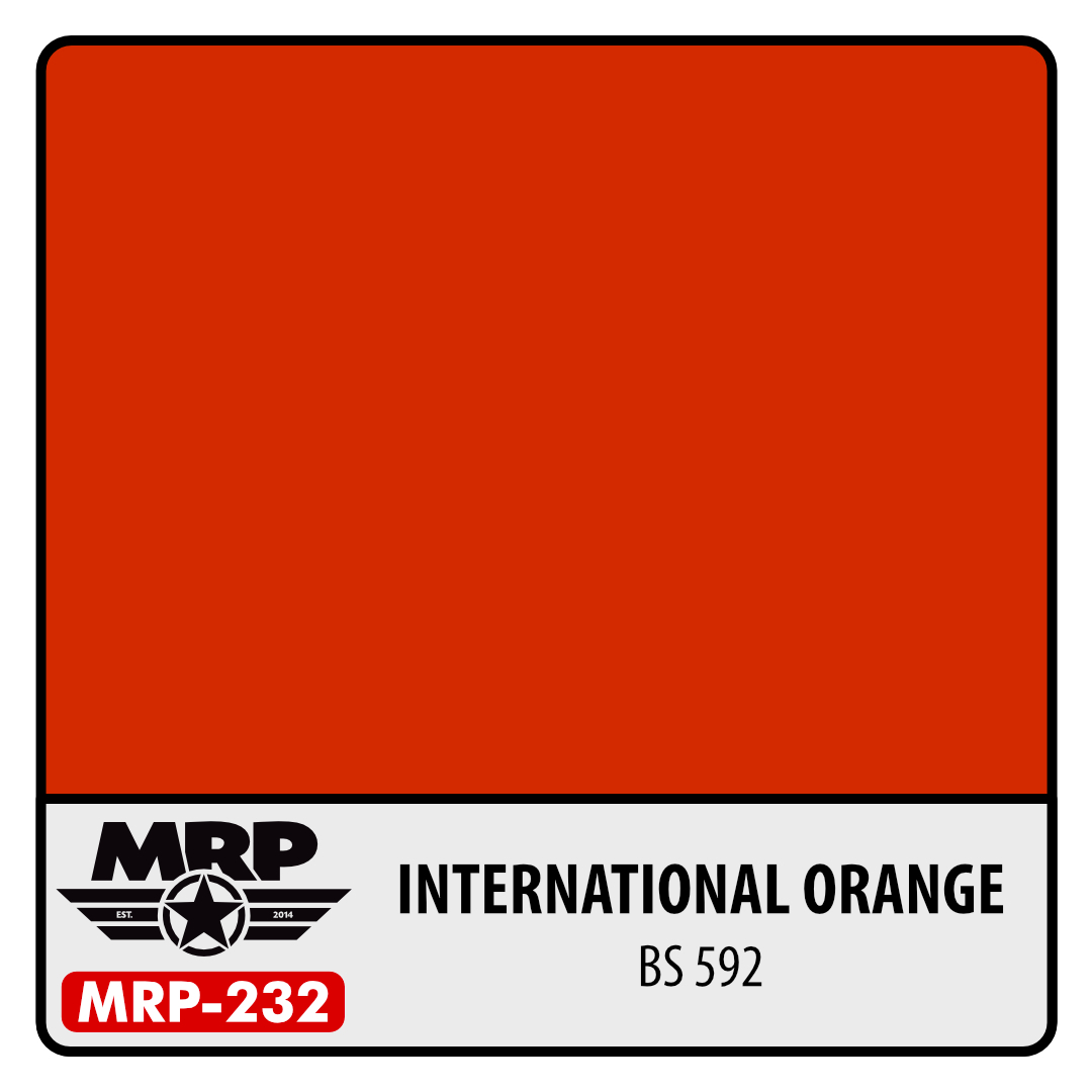 MRP-232 International Orange (BS592) MR.PAINT -232