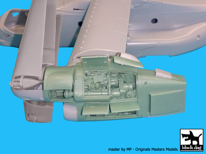 V-22 Osprey Engine for Hasegawa Black Dog -A72039