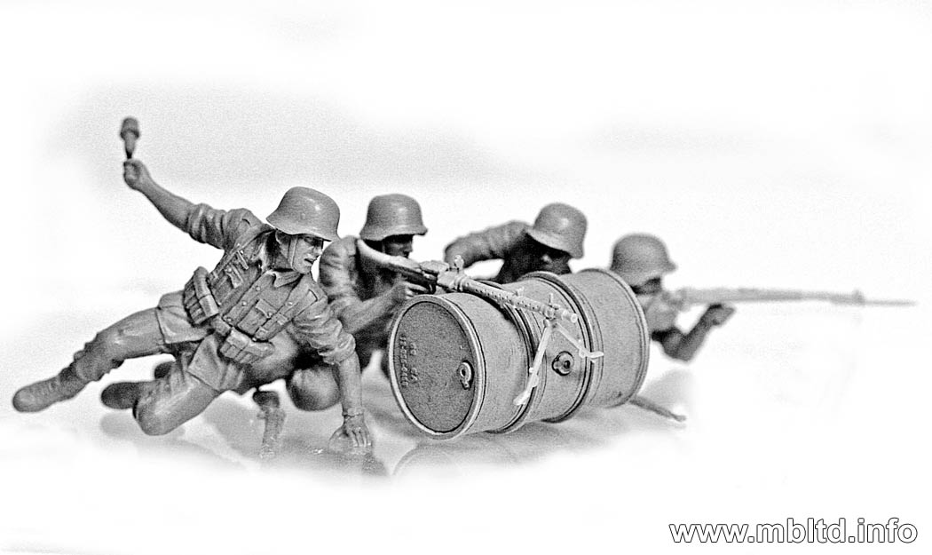 German Infantry Defense, Eastern Front Battle Series, Kit No.1 Master ...