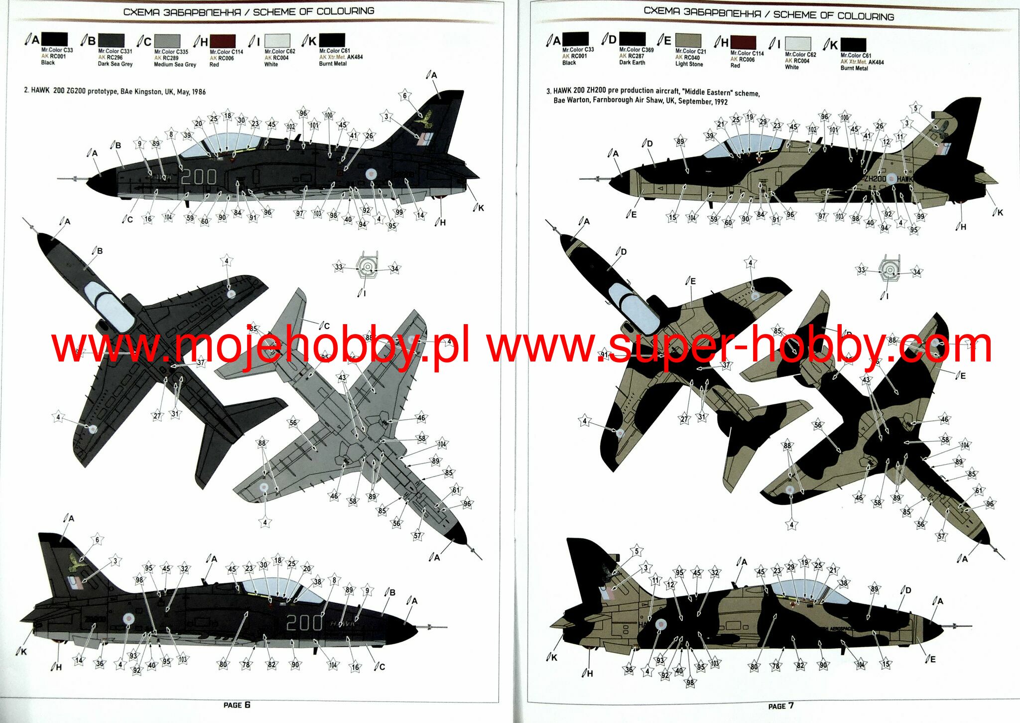 Hawk 200 ZG200 - Light Multirole Fighter A & A Models 7227
