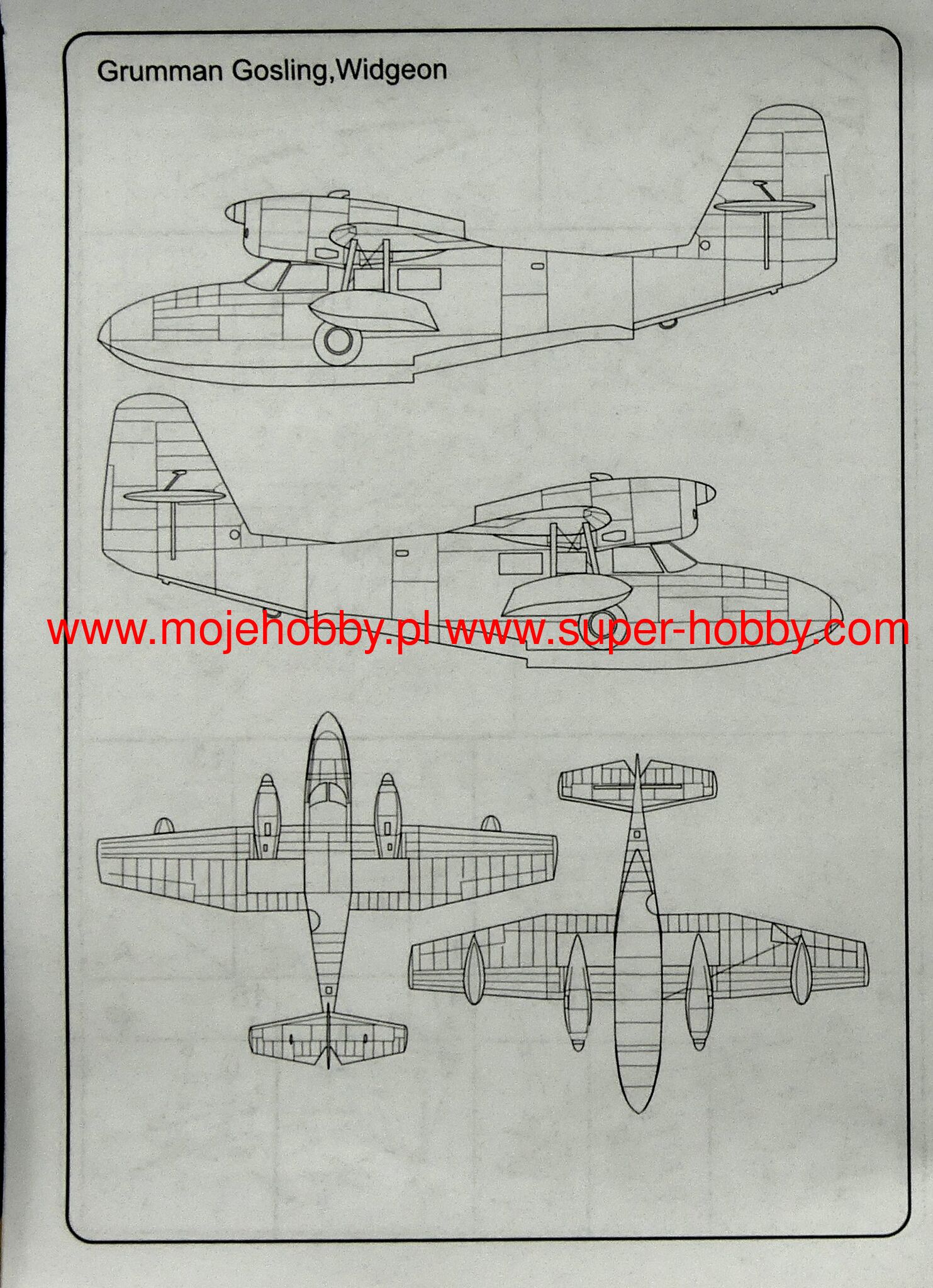 Grumman J4F-2/OA-14 'Widgeon' Kovozavody Prostejov 72476