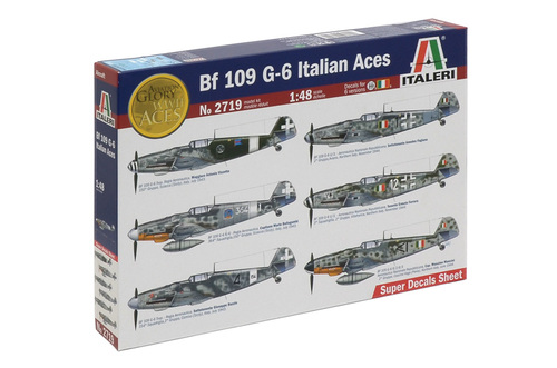 Bf 109 G-6 ''Italian Aces'' Italeri 2719