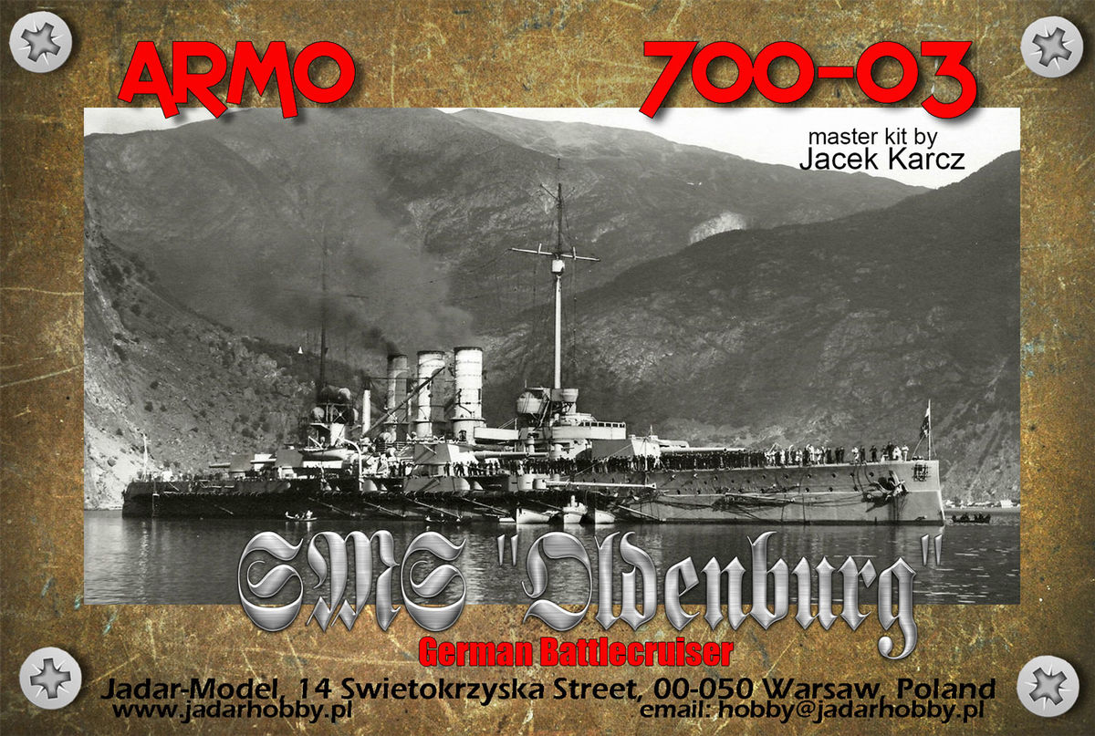 SMS "Oldenburg" 1917 Armo -700-03