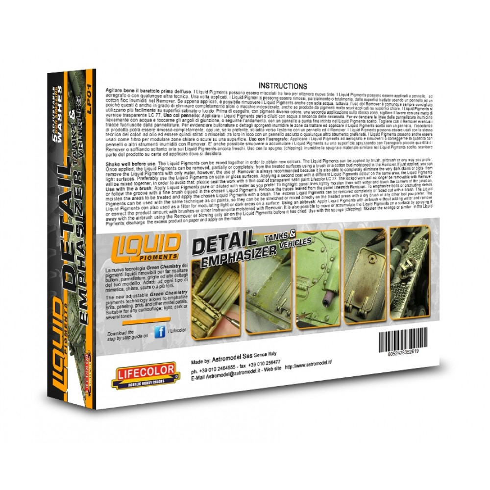 LP01 - Detail Emphasizer Set Life Color -LP01