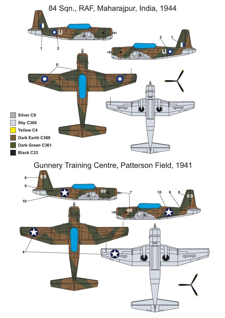 Vultee Vengeance Metallic Details -MDR14427