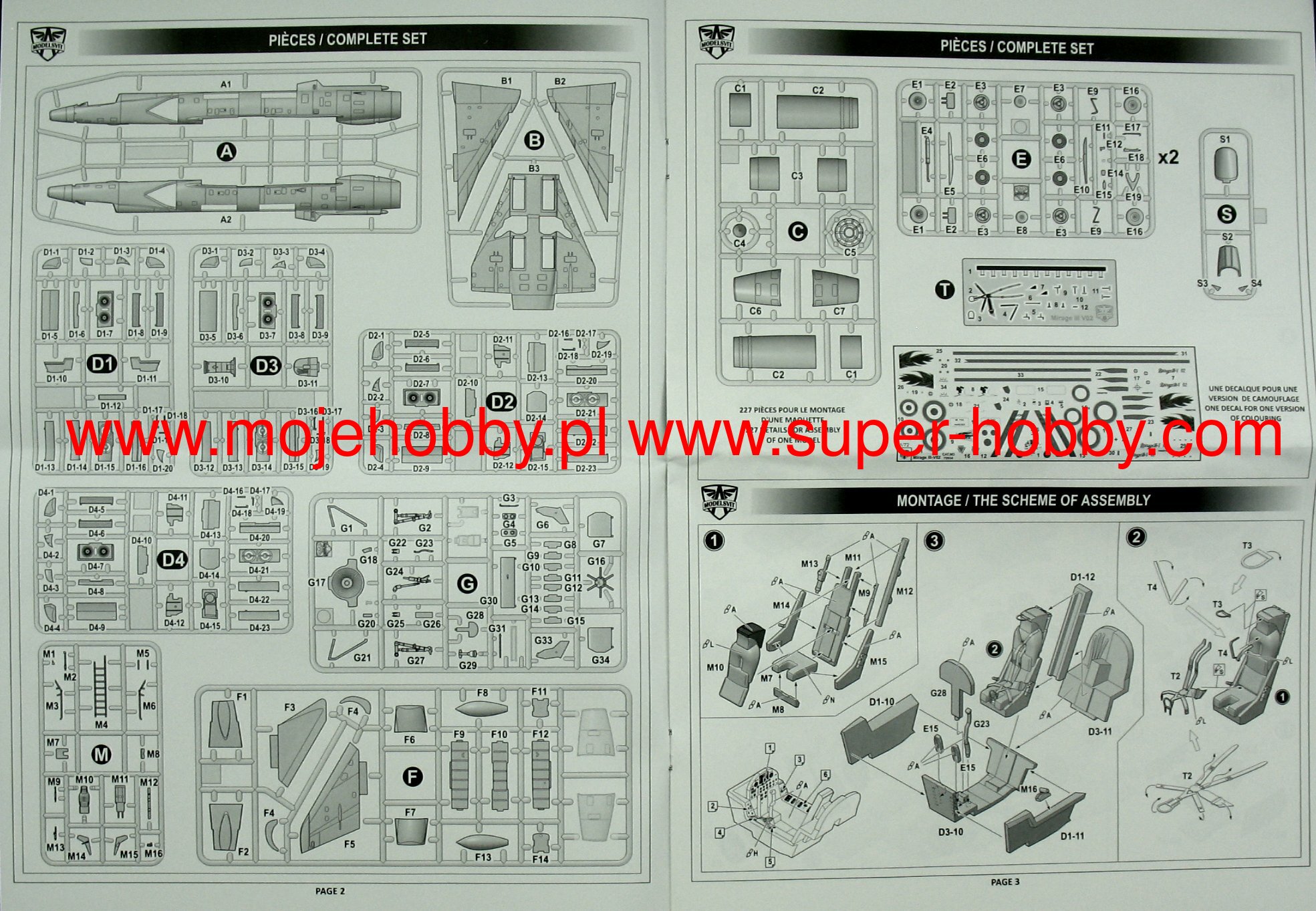 Mirage III V-02 Fastest VTOL ever Modelsvit 72034