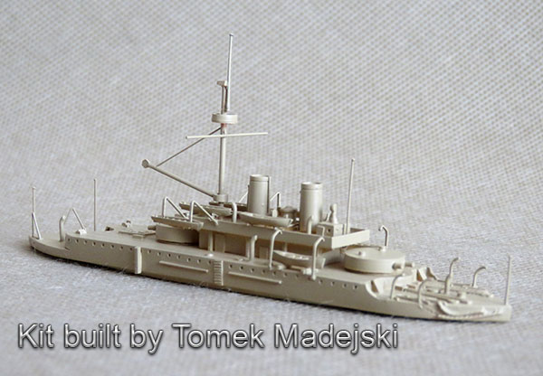 HMS Devastation 1871 - Royal Navy mastless turret ship Armo -700-47