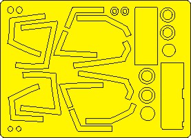 AH-1Z Viper BASIC kabuki masks for Zimi, Kitty Hawk New Ware -AM1221