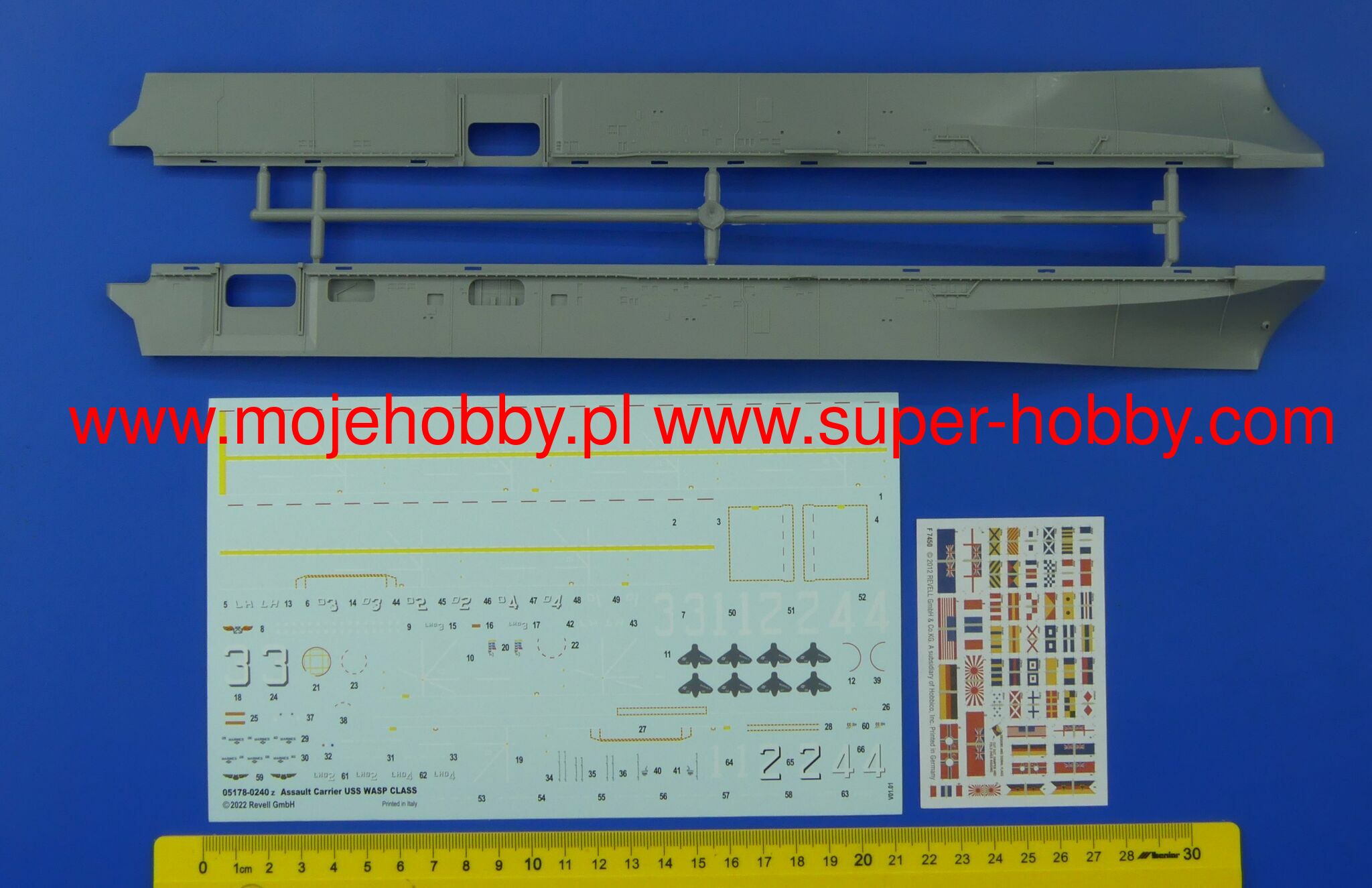 Assault Carrier USS WASP CLASS Revell 05178