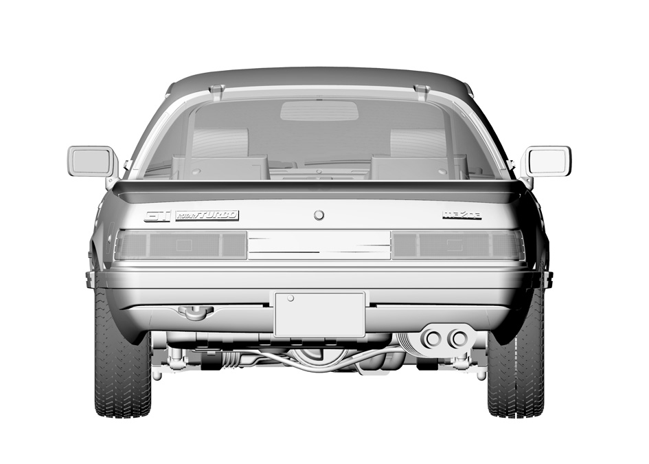 21152 Mazda Savanna RX-7 (SA22C) Late Version Turbo GT (1983) Hasegawa HC52