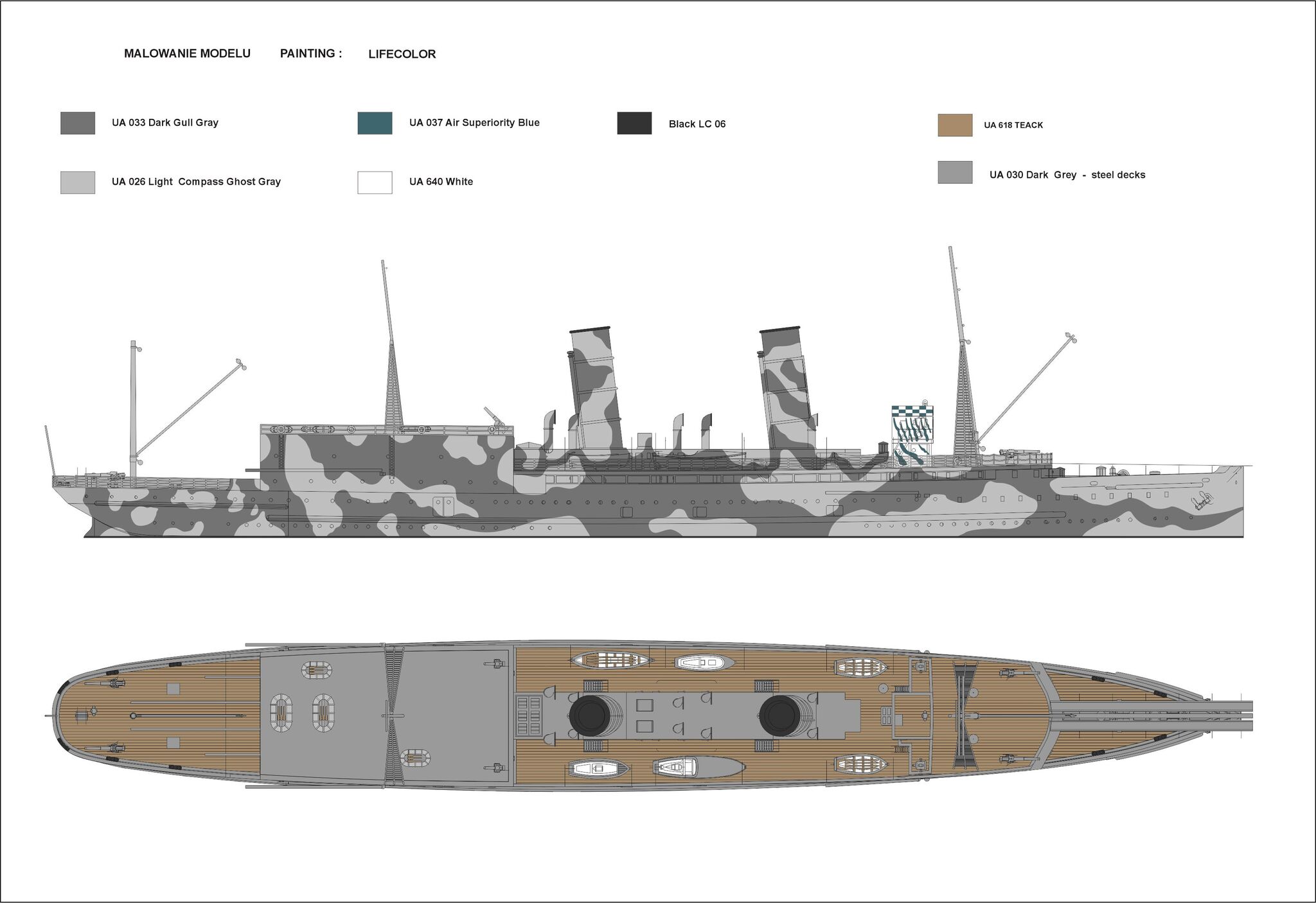 HMS Ben My Chree - British Seaplane Tender AJM Models -700-041