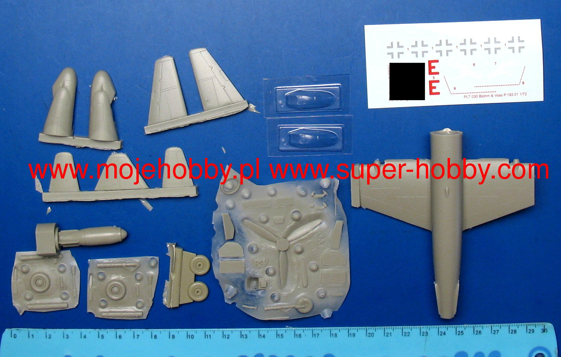 Blohm and Voss BV P.193.01 Planet Models 030