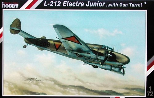 Lockheed L-212 Electra Junior Special Hobby 72094