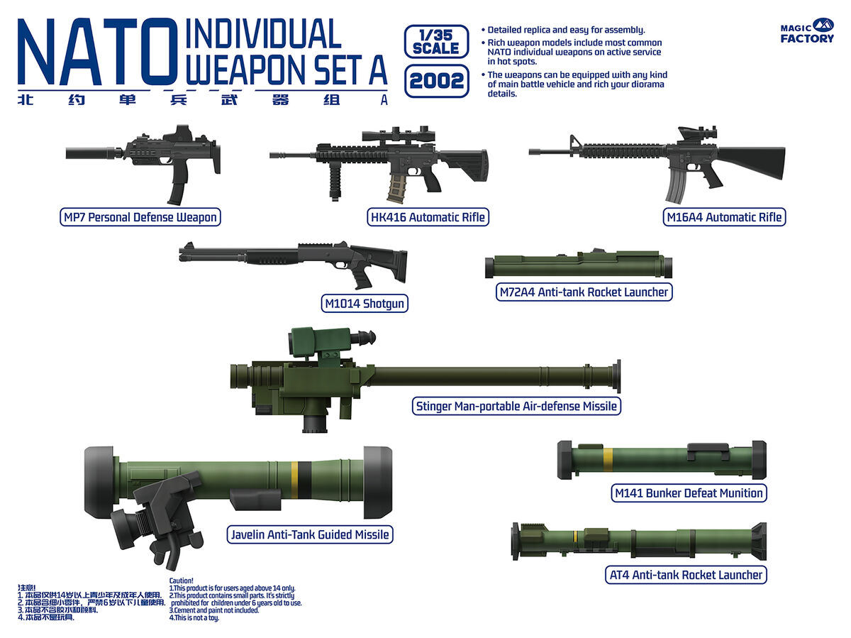 NATO Individual Weapon Set A Magic Factory -2002