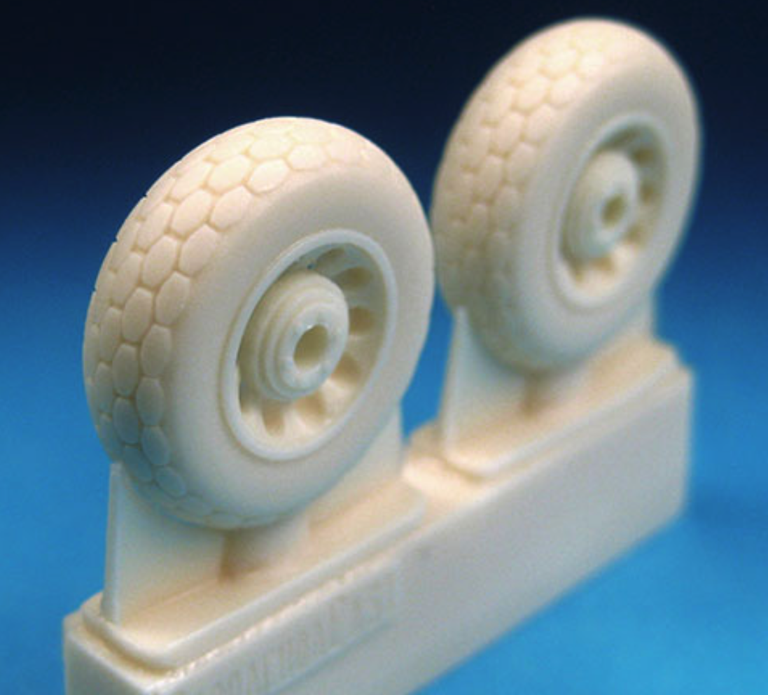 P-51 Mustang Hexagonal Wheels Barracuda Studios -R48051