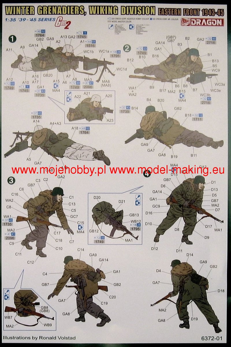 Winter Grenadiers, Wiking Division - Gen 2 Series Dragon 6372