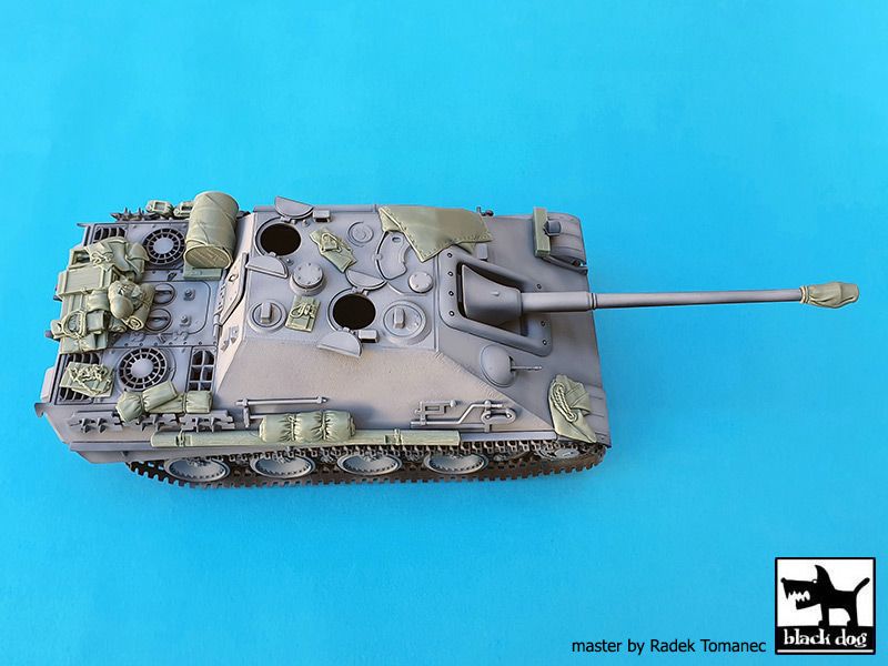 Jagdpanther accessories set for Tamiya Black Dog -T35230