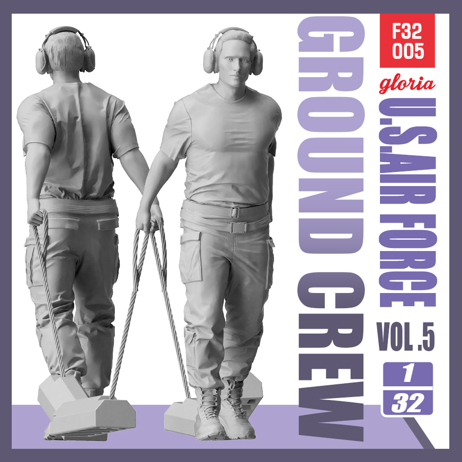 USAF Modern Ground Crew - Volume 5 Gloria Model -F32005