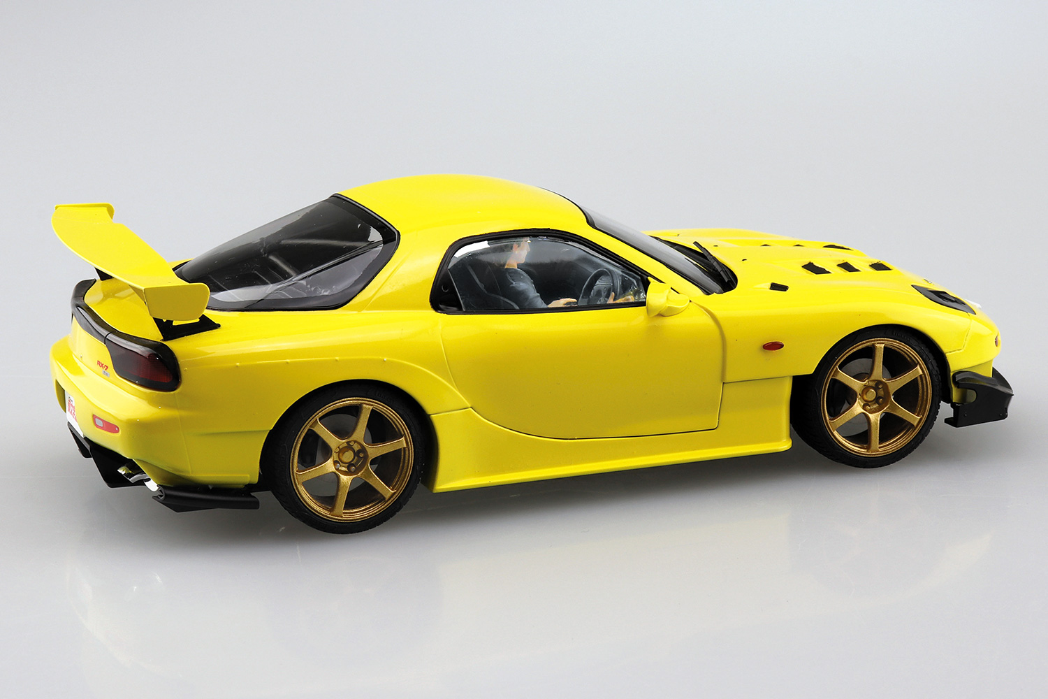 Takahashi Keisuke FD3S RX-7 (Project D Ver.) with Figure Aoshima 05955