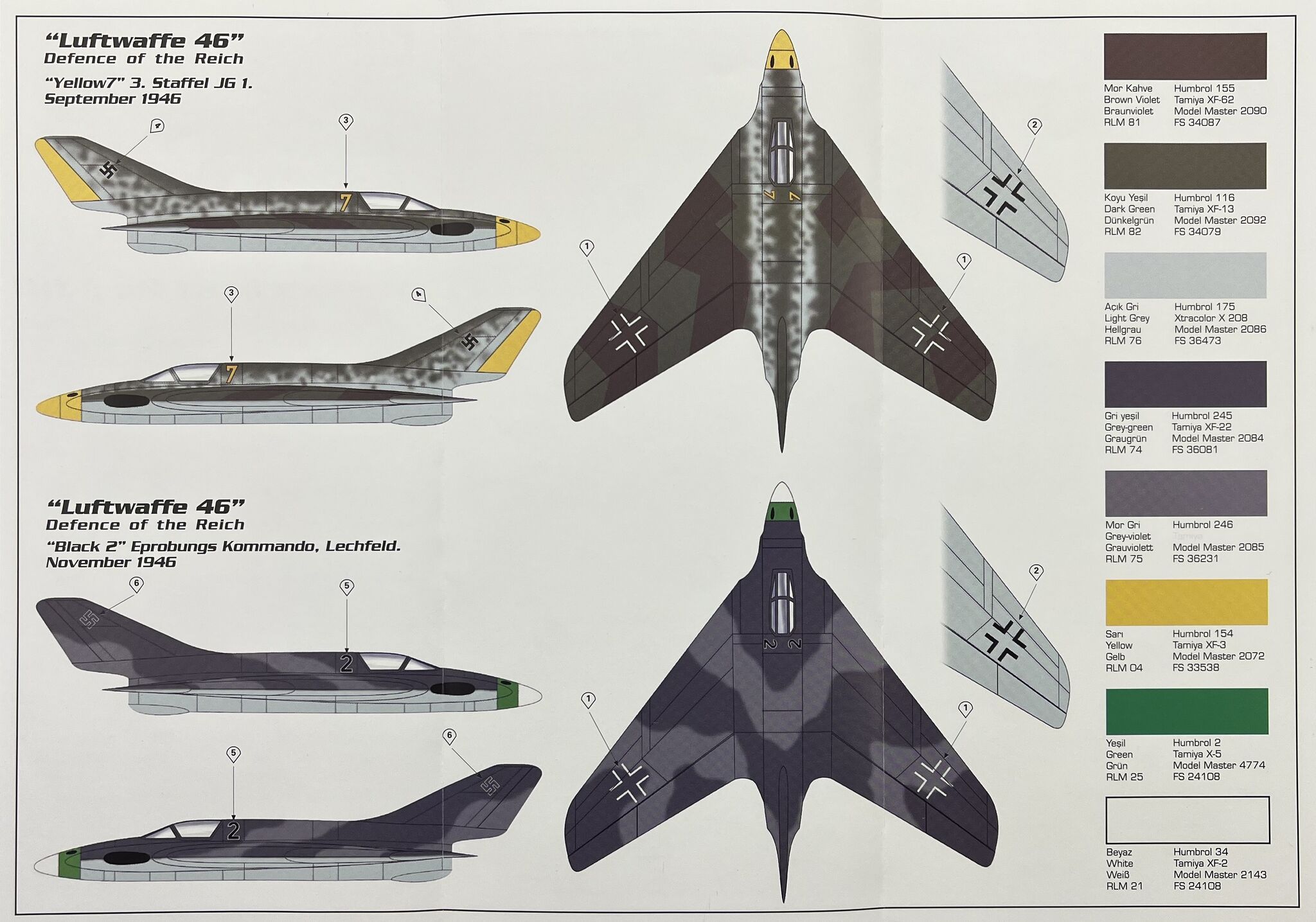 Messerschmitt Me.P.1111 PM Model 217