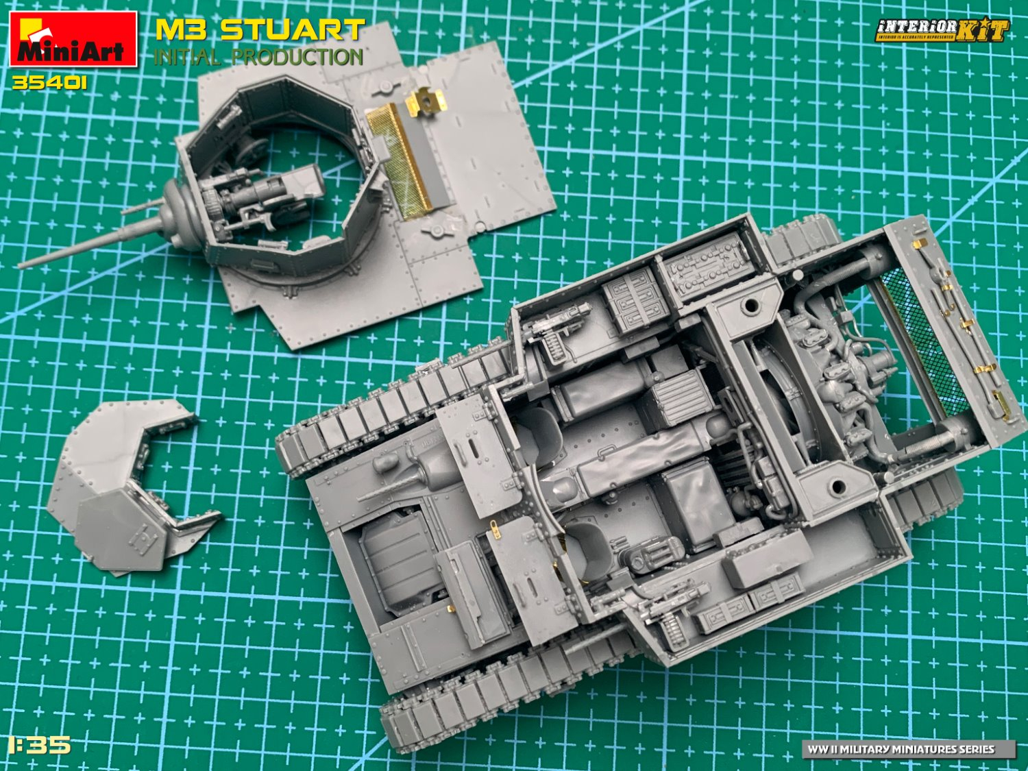 M3 Stuart Initial Production MiniArt 35401