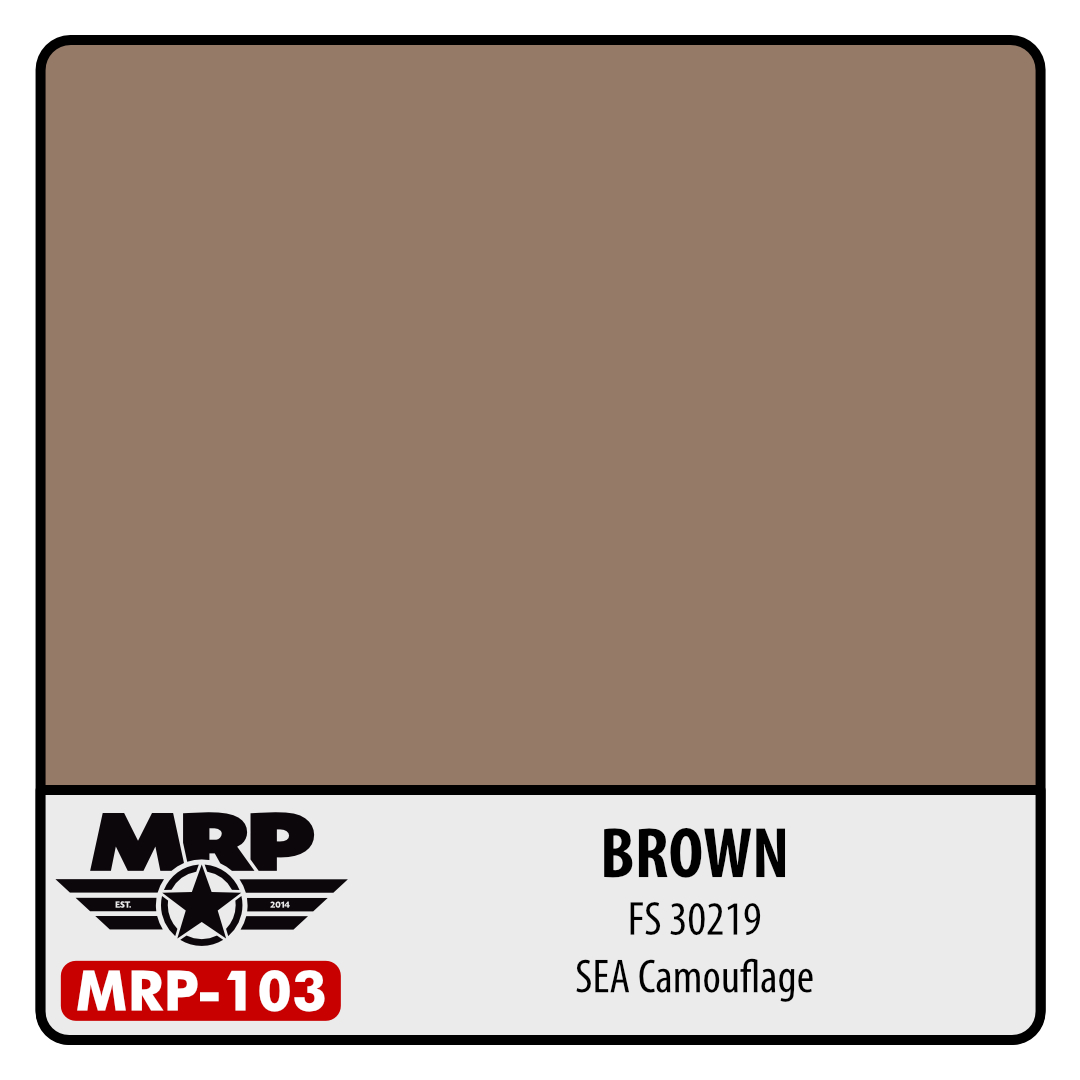 MRP-103 SEA Camo Brown (FS 30219) MR.PAINT -103