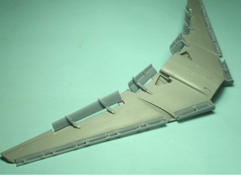 Boeing 767 Landing Flaps Spoilers for Zvezda kit LACI 144092