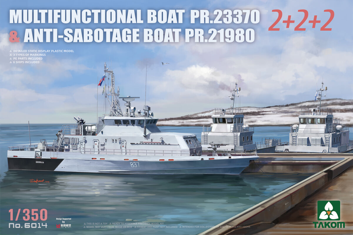 Multifunctional Boat Pr. 23370 And Anti-Sabotage Boat Pr. 21980 (2+2+2 ...