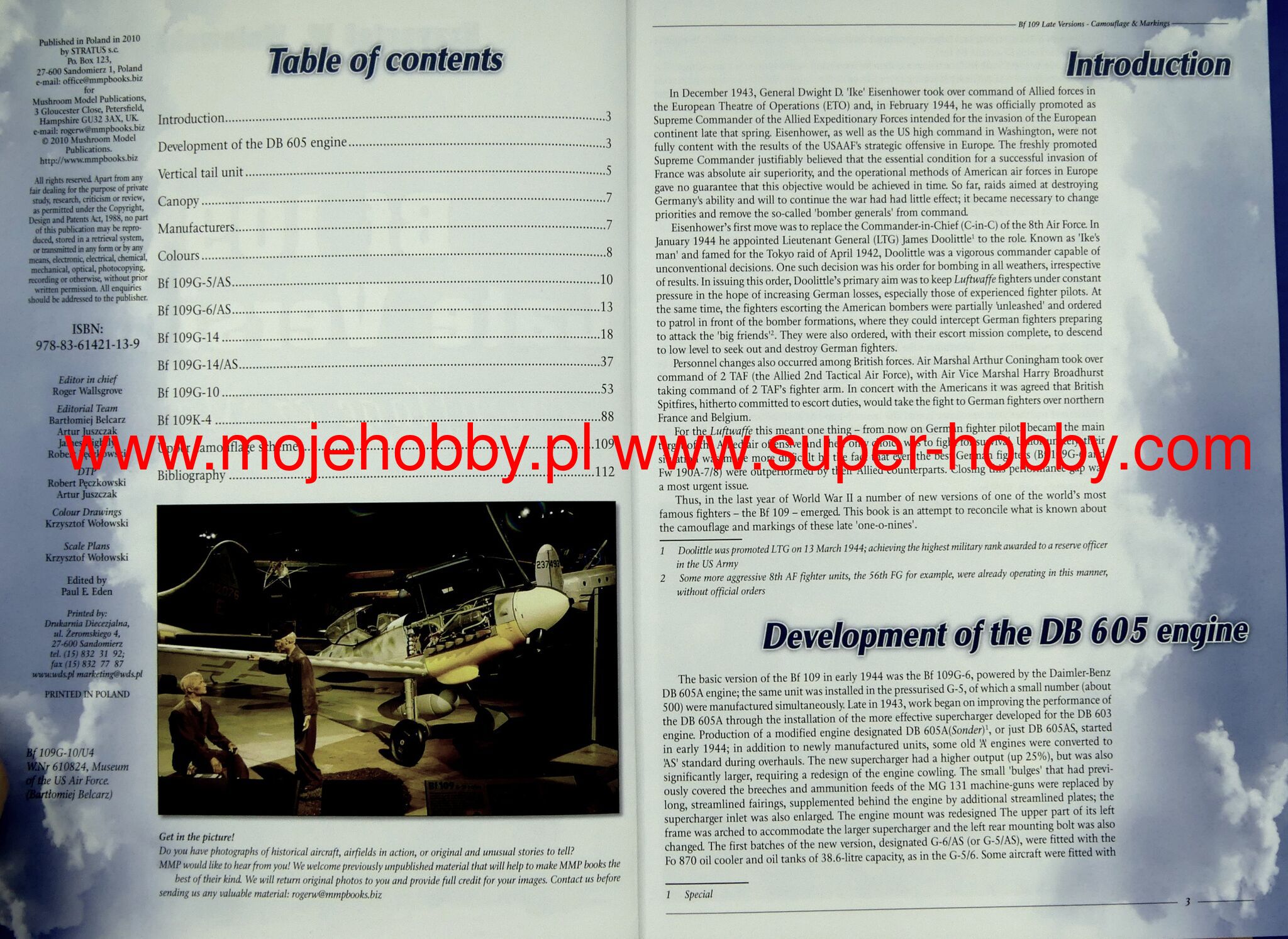 Bf 109 Late Versions, Camouflage And Markings MMP Books -9110