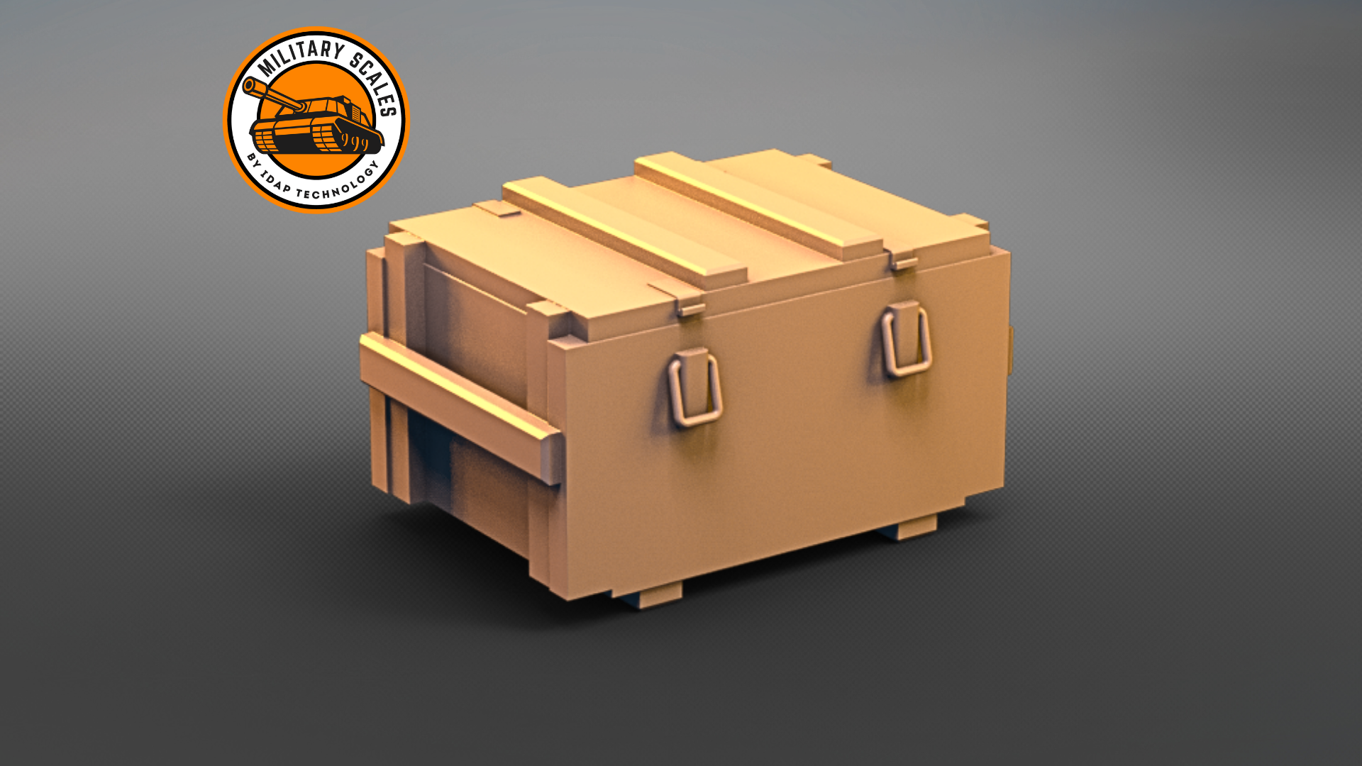 World War II Military Boxes Set IDAP Technology -PMI0387D