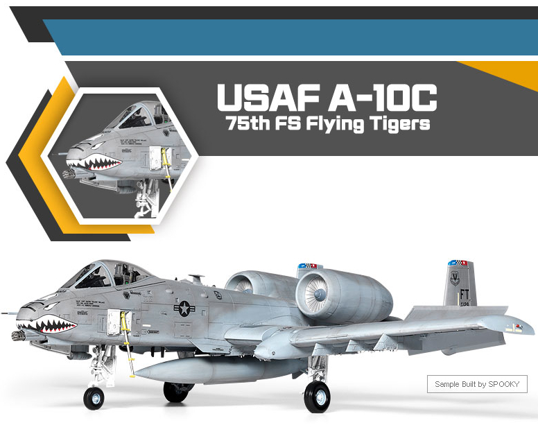 USAF A-10C '75th FS Flying Tigers' Academy 12348