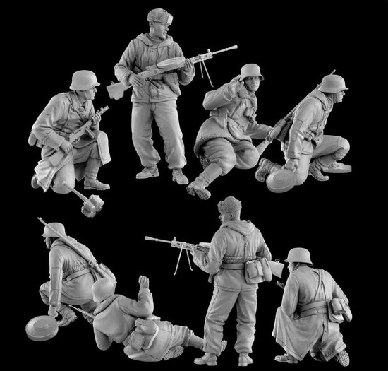 German Blue Division Spanish Volunteers, Eastern Front 1942-43 Dragon 6674