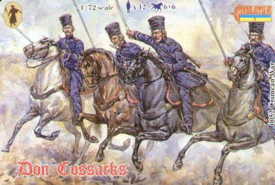 Don Cossacks - Crimean War (12 mounted figures) Strelets-R 05272