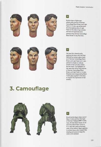 Scale Modeling WW2: German Camouflage Uniforms Plastic Invasion 01