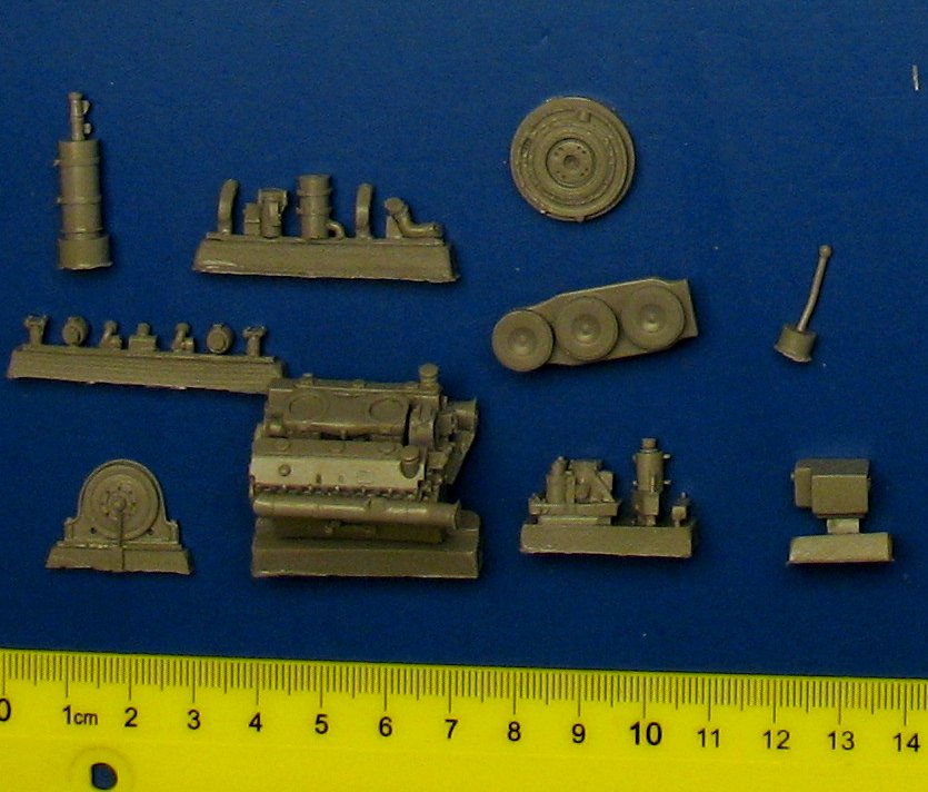 Maybach HL 230 P45 - German WW II tank engine for Tiger I 1/35 CMK K3128