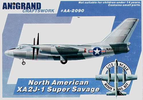 North American XA2J-1 Super Savage - Most powerful savage bomber ...