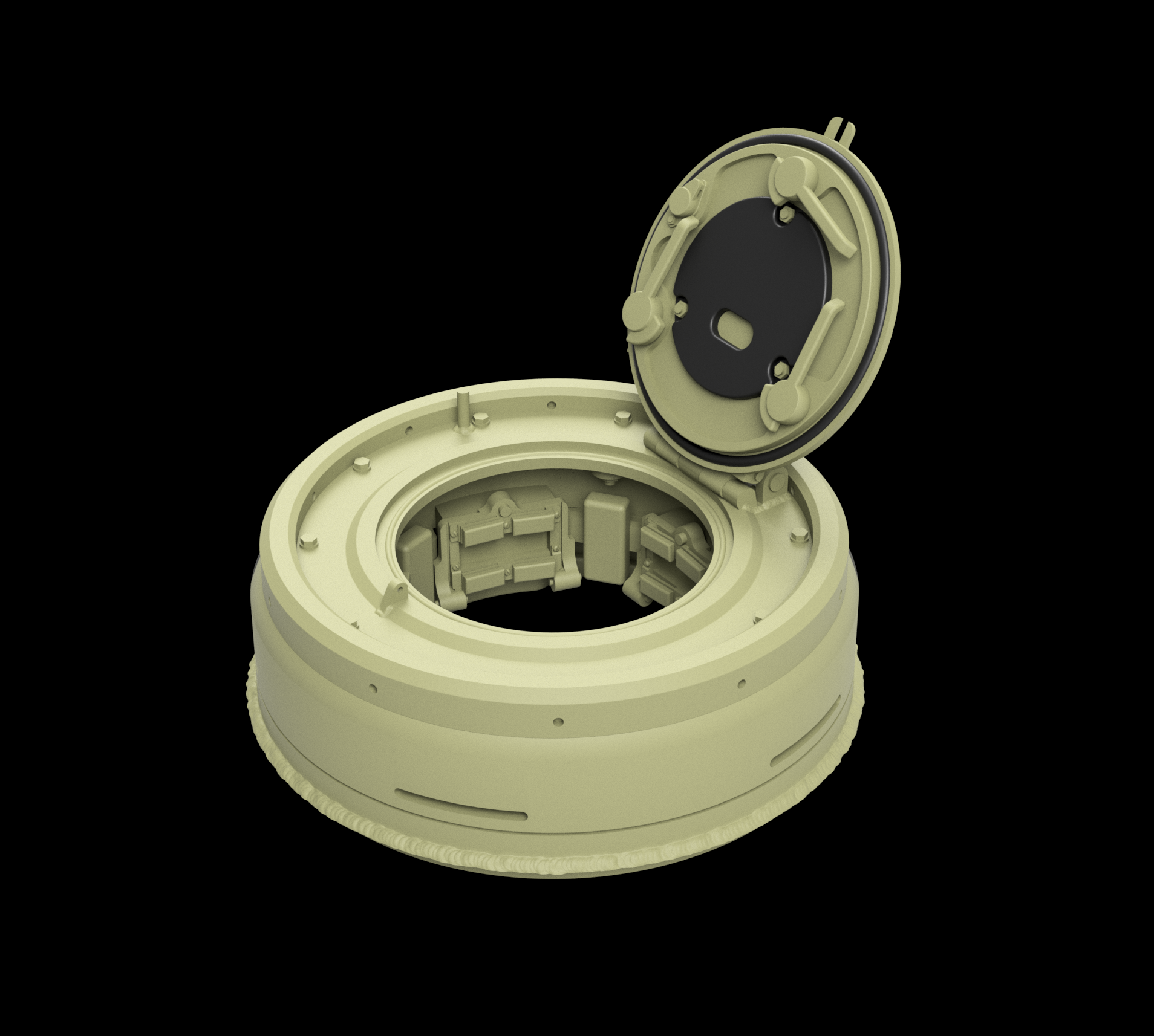 Tiger I Early Commander Cupola PanzerArt RE35-771