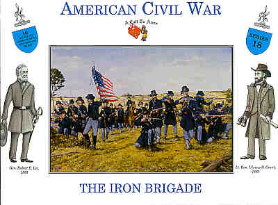Union Infantry - The Iron Brigade - American Civil War (16 figures) A ...