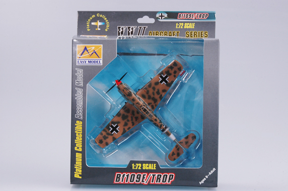Messerschmitt Bf-109 E/Trop - 2/JG27 - Die-cast model - Easy Model 37277