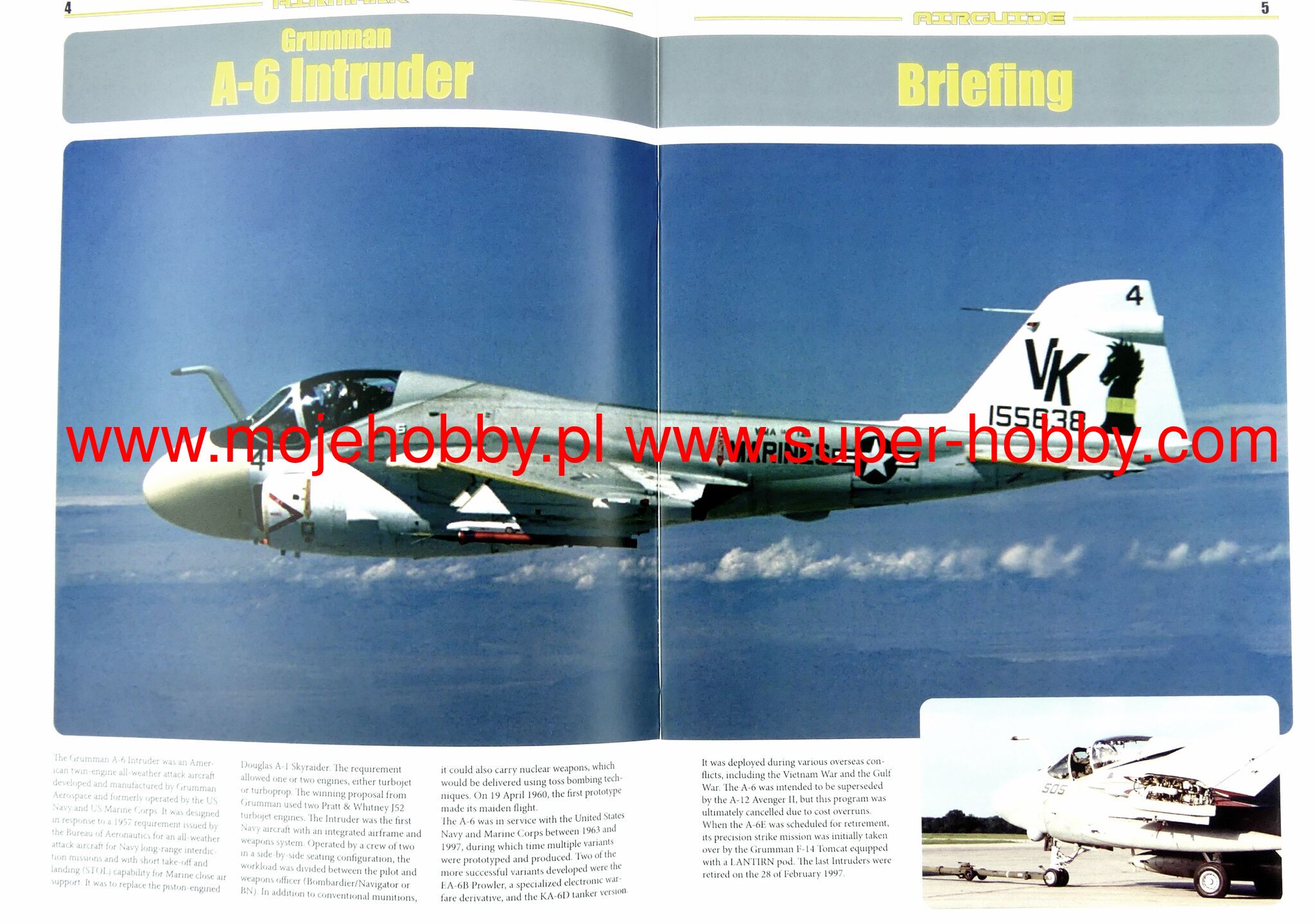 Grumman A-6 Intruder by Andy Evans (Modellers Guide 18) Airmark -AA18