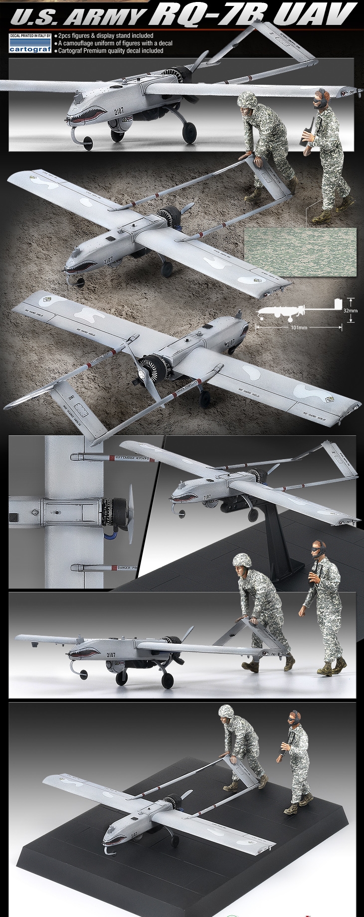 U.S. Army RQ-7B Uav Academy 12117