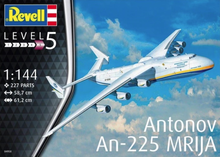 Antonov An-225 Mrija Revell 04958 Antonov An-225 Mrija Revell 04958