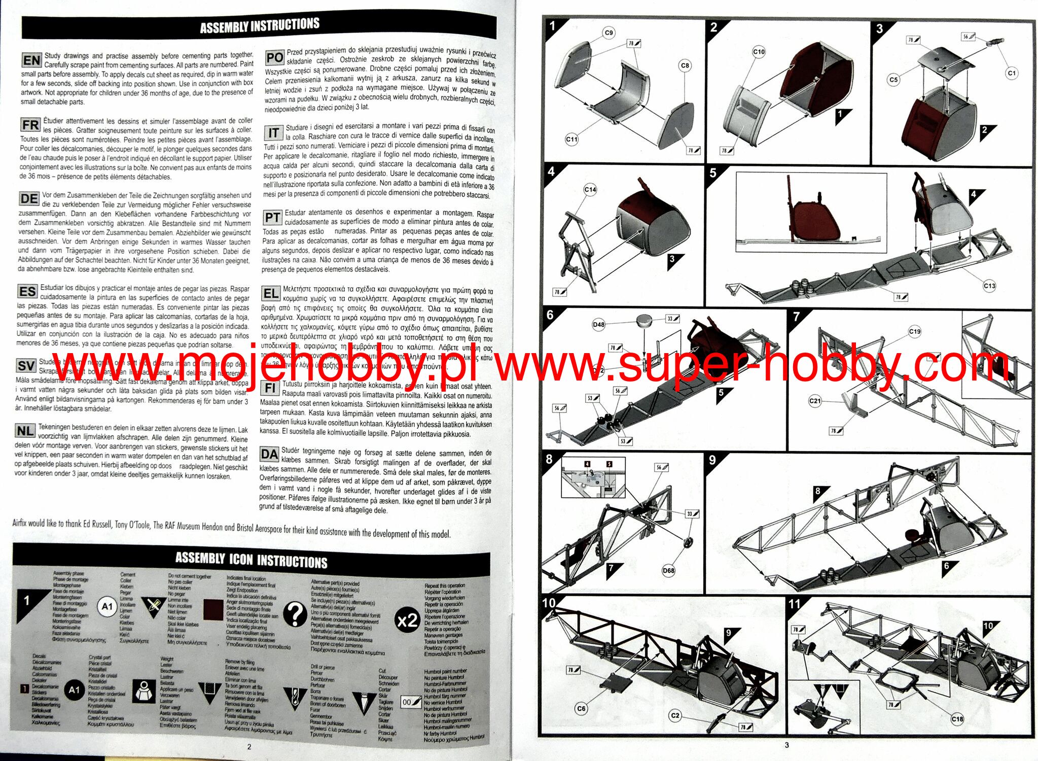 Westland Lysander Mk.I/Mk.III Airfix 07116